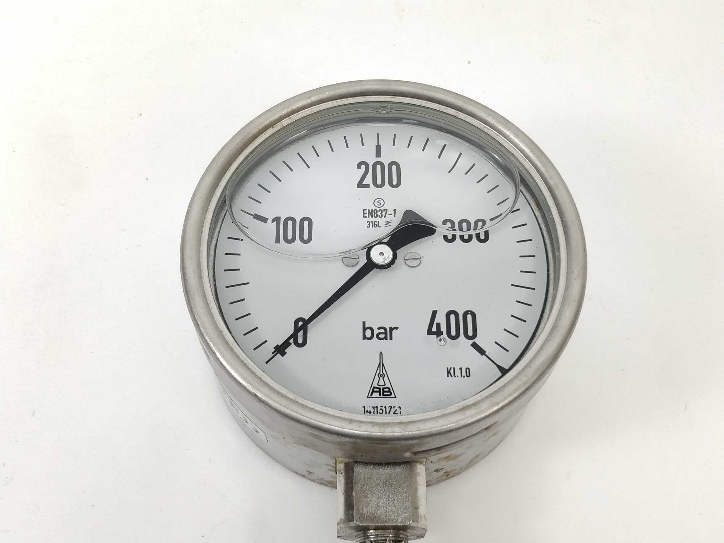 AB Pressure gauge 0 400bar Pressure gauge 0 400bar Buy2Sell ApS