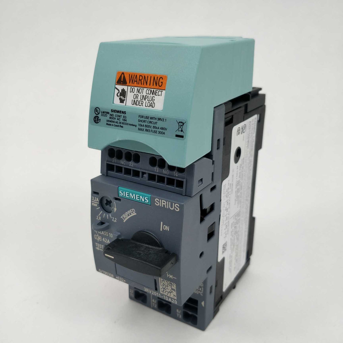 Siemens 3RV2011-1DA20 Circuit breaker with 3RV2917-5AA00 – Buy2Sell ApS
