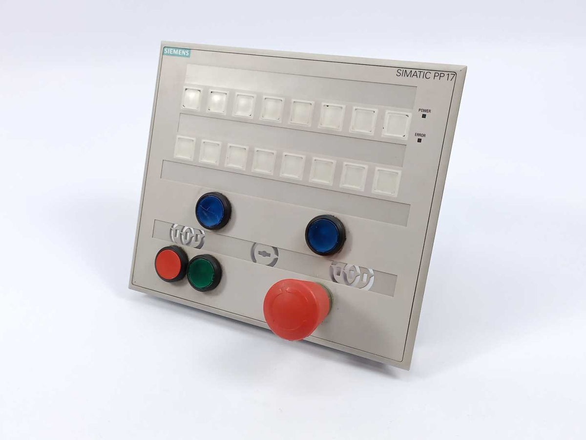 Siemens 6AV3688-3CD13-0AX0 Push Button Panel PP17-I – Buy2Sell ApS