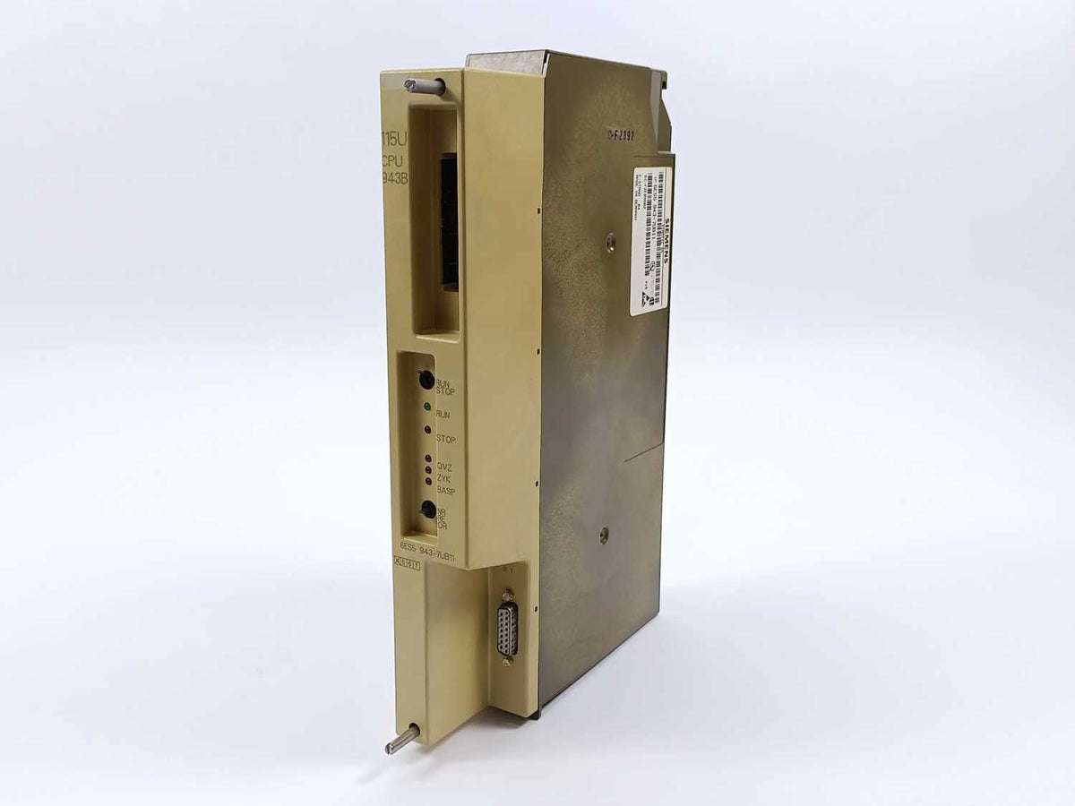 Siemens 6ES5943-7UB11 SIMATIC S5 115U CPU 943B – Buy2Sell ApS