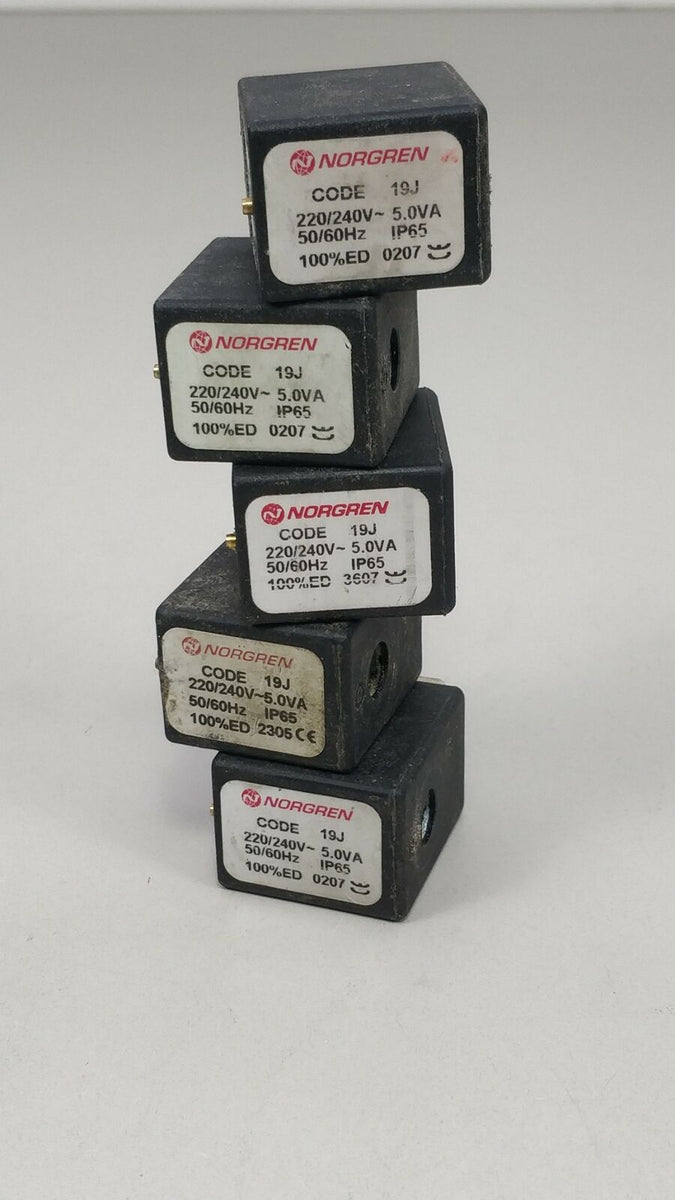 NORGREN 19J 220/240V 5.0VA 5PCS – Buy2Sell ApS