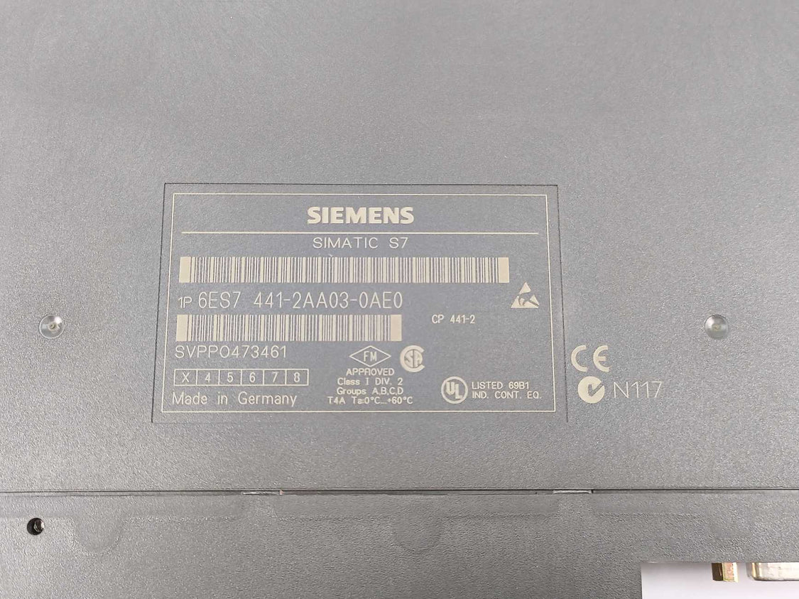 Siemens 6ES7441-2AA03-0AE0 SIMATIC S7-400 CP 441-2 Communication Modul – Buy2Sell ApS